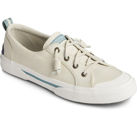 Sperry | Shoes | Womens Sperry Pier Wave Lace To Toe Retro Cap Sneaker ...